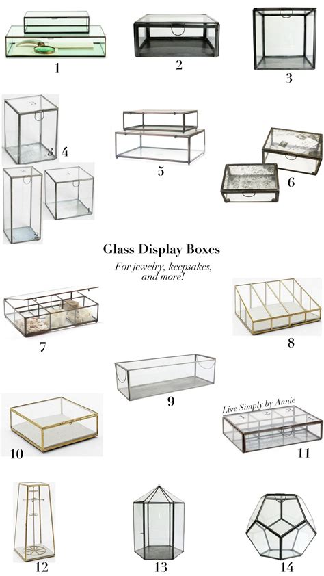 Glass Display Boxes