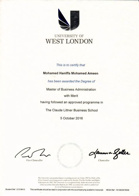 01 Mba Certificate Pdf