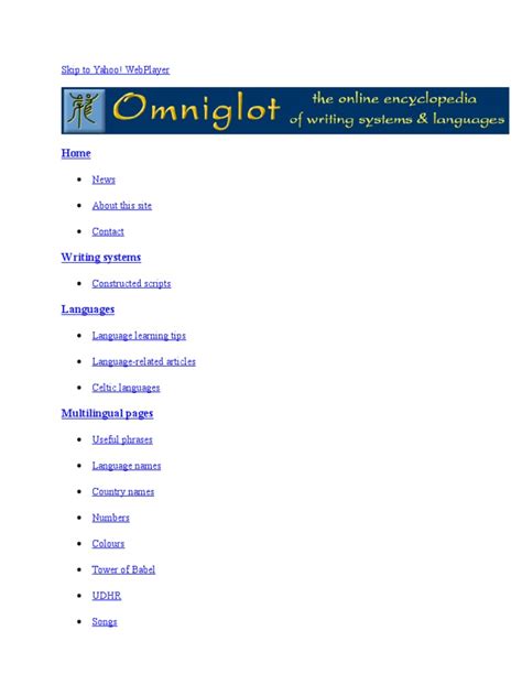 Chavacano Linguistics Languages