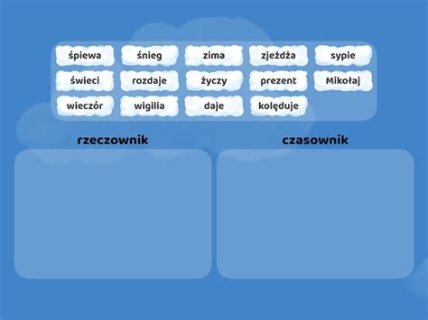 Rzeczownik Czy Czasownik Categor As