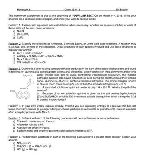 Solved This Homework Assignment Is Due At The Beginning Of Chegg Com