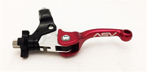Asv Shorty Red F3 Cable Brake Lever Perch Mini Bike Pit Bike Drz 110