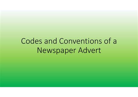 Codes And Conventions Speaker Deck