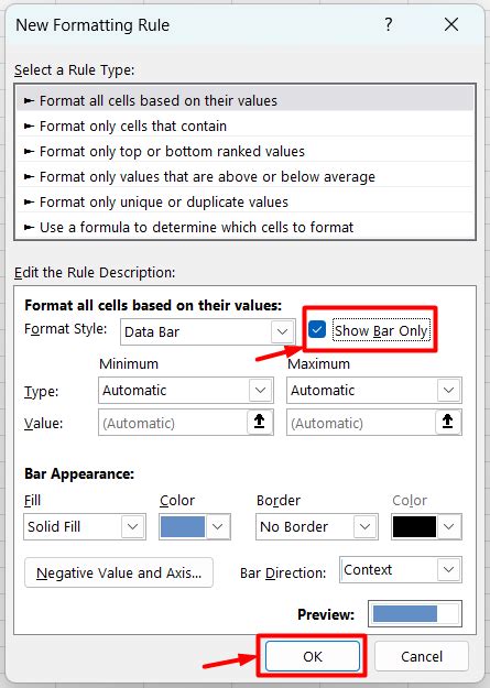 How To Add Data Bars In Excel Easy Ways