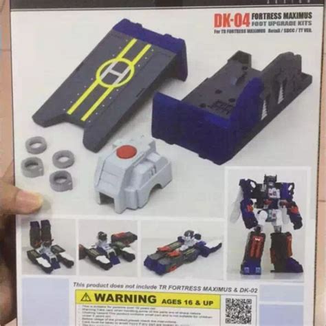 [ready To Ship] Dna Design Dk 04 Use Feet Upgrade For Titans Return Fortress Maximus Hobbies