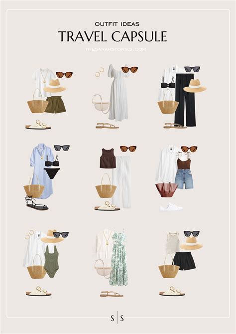Summer Staples Capsule Wardrobe Bonus Travel Edition Summer Holiday