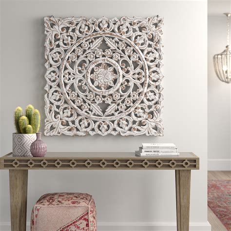 Mistana Floral Medallion Wall Décor Reviews Wayfair