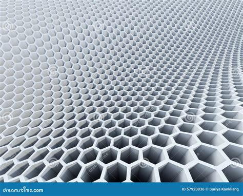 3d Hexagon Pattern Stock Illustration Image 57920036