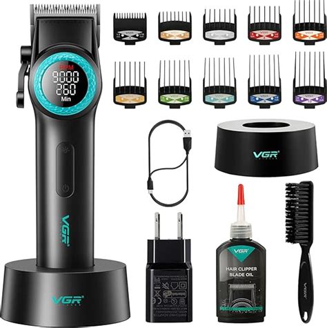 Vgr 001 Professional Hair Clippers For Men Cordless Barber