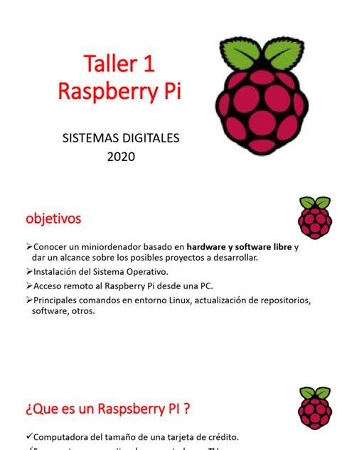 Introducción A Raspberry Pi Pdf Ñu Raspberry Pi