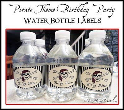Free Printable Pirate Water Bottle Labels Download Free Printable