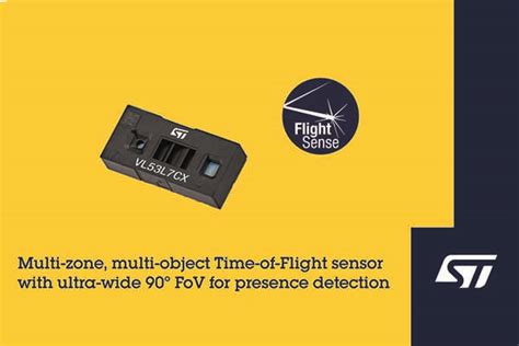 St Unveils Flightsense Multi Zone Distance Sensor