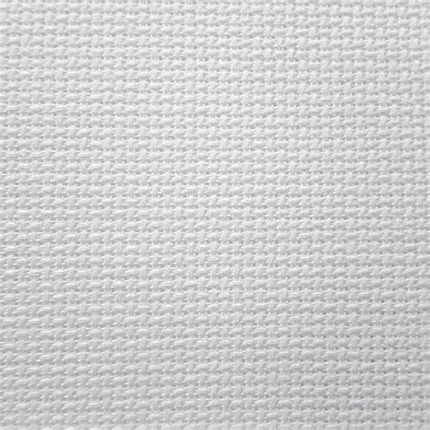 Канва Аида 18 белая (Zweigart 3793/100, Aida 18 white)