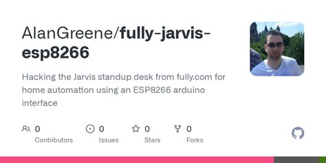 Github Alangreenefully Jarvis Esp8266 Hacking The Jarvis Standup Desk From For