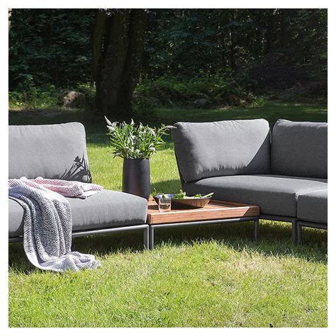 Table Basse Extérieure Carrée Level Houe Bambou