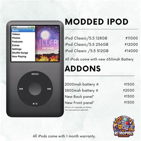 Flash Modded Ipod 7 Generation