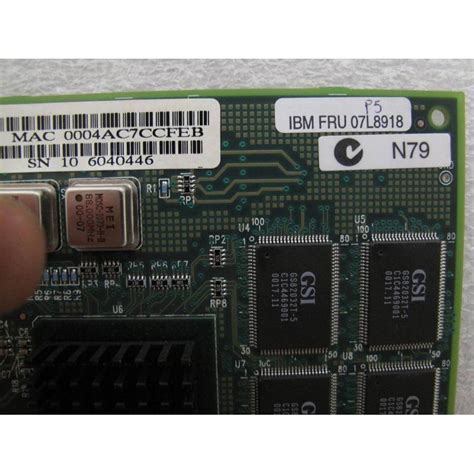 IBM I000SX Gigabit FC Fiber Channel PCI Ordi Spare