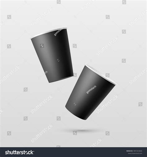 1120 Photo Black Plastic Food Container On White Background Images