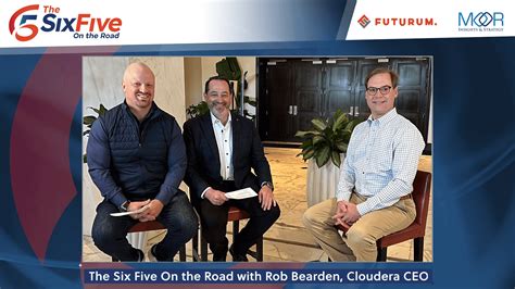The Six Five On The Road With Rob Bearden Cloudera Ceo