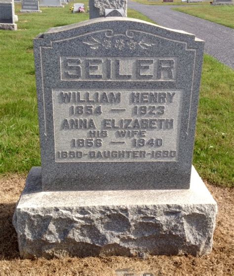 William Henry Seiler 1854 1923 Find A Grave Memorial