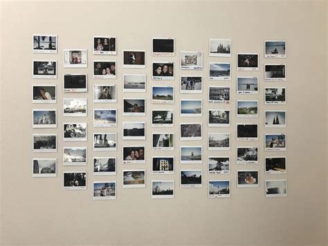 Polaroid Wall Diy Wall Decor For Bedroom Polaroid Wall Polaroid