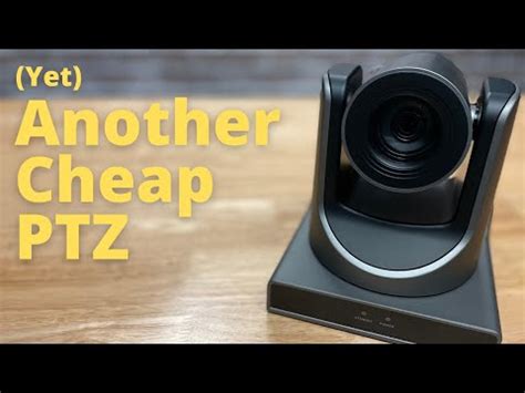 Yet Another Solid Cheap Ptz Camera Avkans Review Youtube