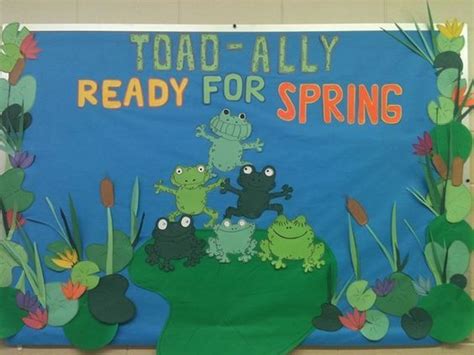 15 March Bulletin Board Ideas For Spring Classroom Decoration Hike N