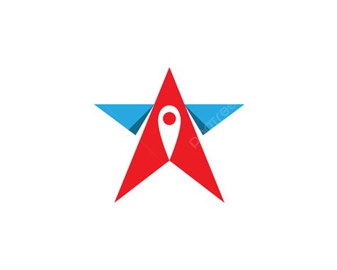 Gambar Kompas Logo Template Vektor Ikon Ilustrasi Desain Simbol Peta
