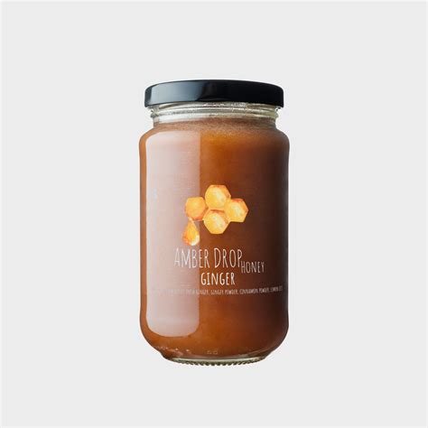 500 G Ginger Honey Amber Drop Honey