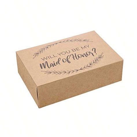 Maid Of Honor Proposal Box 1 Pack Maid Of Honor Box Maid Of Honor