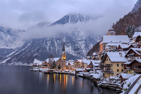 Hallstatt Im Winter Foto And Bild Europe Österreich Salzburger Land