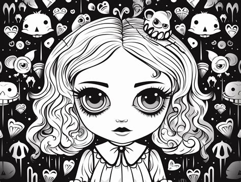 Twisted Wonderland Adult Coloring Coloring Page