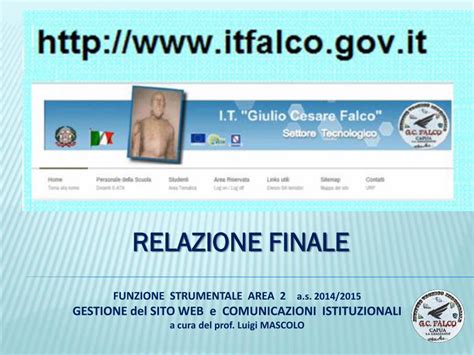 PDF RELAZIONE FINALE Itfalco It Funzione Strumentale Area Relazione Finale Del Prof