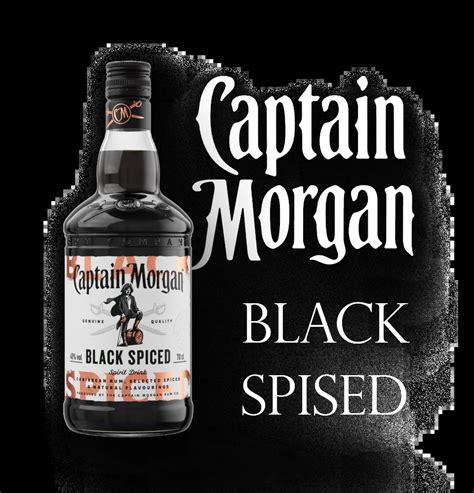 Ромовий напій Captain Morgan Black Spiced, 40%, 0,7 л (598063) купити у ...