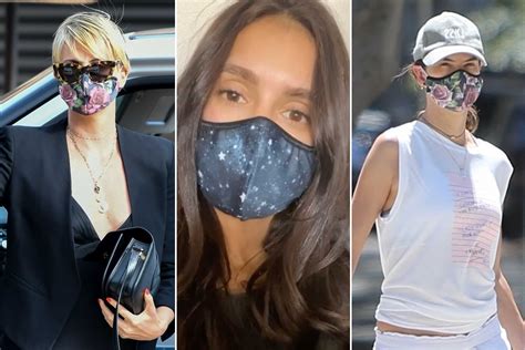 Celebrities Wear These Stylish Face Masks To Stay Safe