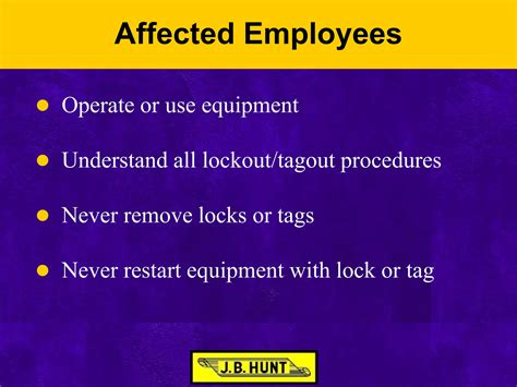 Power Point Presentation Lockout Tagout Ppt