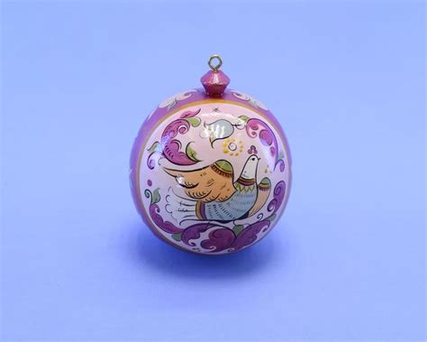 Купить ёлочные игрушки ручной работы деревянные ёлочные шары с росписью деревянные