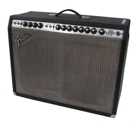 1976 Fender Twin Reverb Guitar Amplifier Made In Usa No A602841