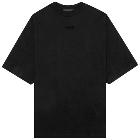 Buy Fear Of God Essentials Tee Jet Black 125bt232000f Goat