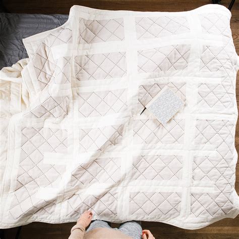 Grid Quilt Pattern Etsy