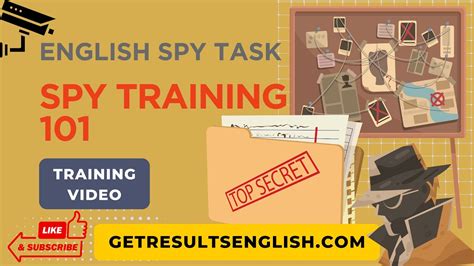 Spy Mission English Listening Tasks Introduction 스파이 미션 영어 듣기 과제