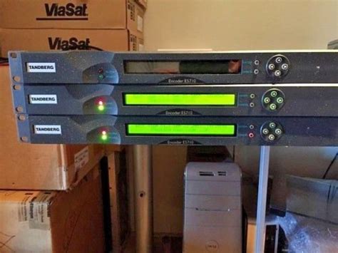 Ericsson TANDBERG DSNG VOYAGER E5714 SD SDI VIDEO ENCODER ASI L BAND OUTPUT