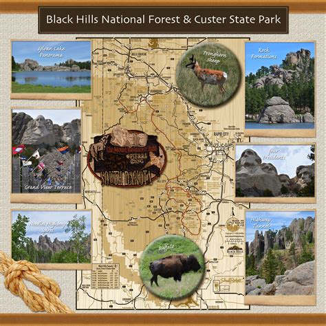 Black Hills Custer State Park Section Page Camping Scrapbook