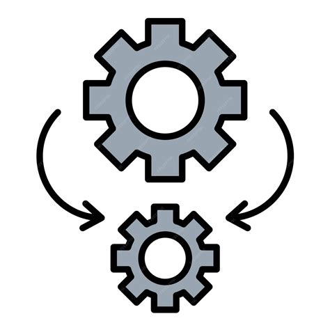 Premium Vector Automation Flat Illustration