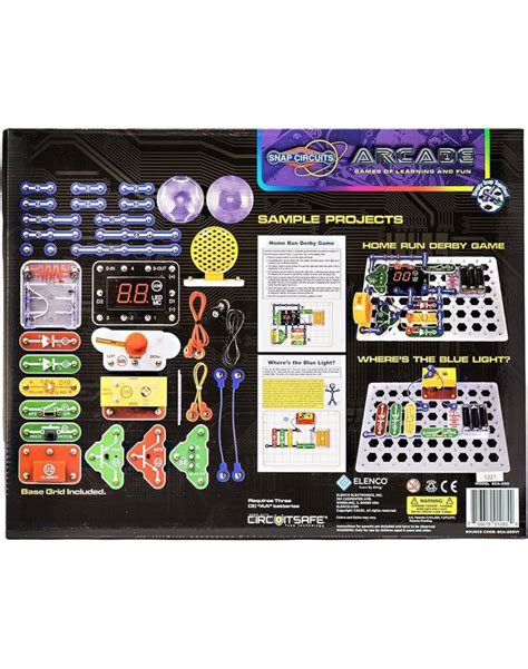 Snap Circuits Arcade Learn Electronics Kit Over 200 Projects The