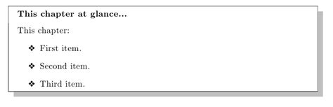 Framed How To Create A Text Box That Can Be Styled Globally TeX LaTeX Stack Exchange