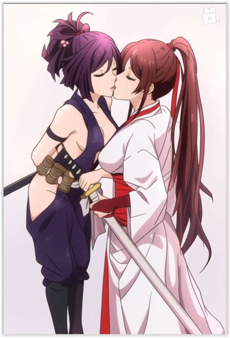 Sagiri X Yuzuriha Fight Kiss By Guloyu84 On Deviantart