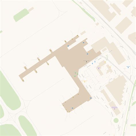 Birmingham Airport Airport Map Birmingham Bhx Terminal Overview