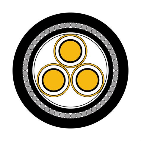 Medium Voltage Pvc Armoured 16mm 4 Core 3 Phase Wire Underground Power