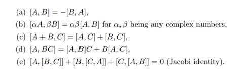 Solved a A B B A b αA βB αβ A B for α β being Chegg com